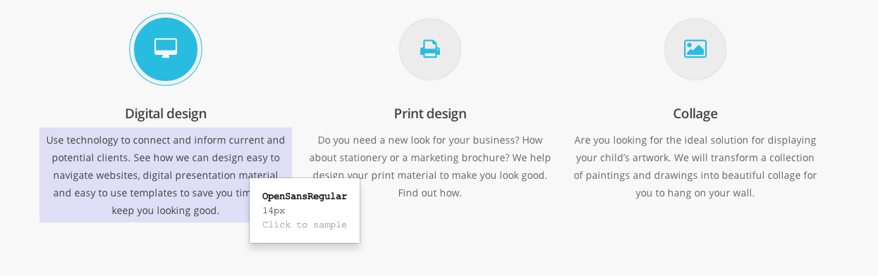 What typeface is that? Black Mouse Design