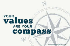 values_compass - Black Mouse Design